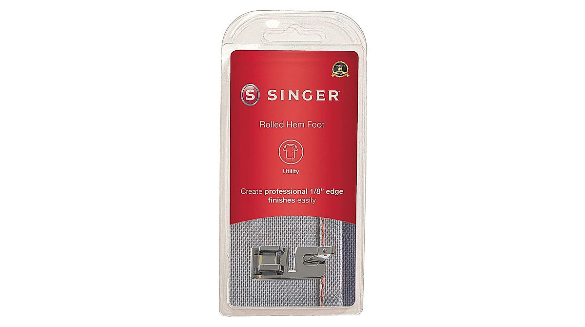 SINGER Narrow Rolled Hem Foot for Low-Shank Machines