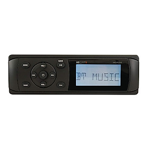 MB Quart MDR2.0 Marine/Boat Bluetooth Receiver Bundle with (2) White 6.5" Speakers (3 Items)