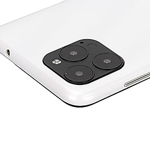 iP13 Pro MAX Unlocked Smartphone, 6.1in 3GB 32GB Face ID Cell Phone Unlocked for Android 6.0, MT6799 10 Core,Dual SIM, 5MP 8MP Dual Camera, 2800mAh Mobile Phone Support 128GB Expandable(White)