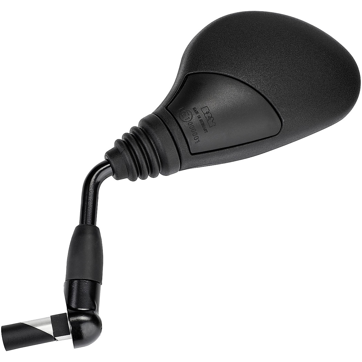 Busch & Müller Unisex_Adult 2321030702 Bicycle Mirror, Black, 1 SIZE