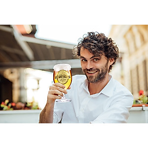 CROWNLY CRYSTAL® Brother Gifts From Sister Brother Birthday Gifts From Sister Christmas Gifts For Brother In Law Christmas Gifts Beer Glasses Personalized Pint Glasses Cool Birthday Gifts For Guys