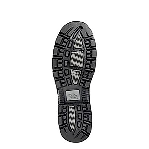 Thorogood GEN-Flex2 8” Side-Zip Black Tactical Boots for Men and Women - High-Shine Leather Heel & Toe with Goodyear Storm Welt and Slip-Resistant Outsole - 10 D(M) US