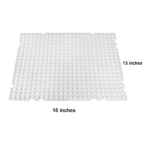 YITESHI 10 Packs Scat Mat for Cats, 13X16 inches Pet Deterrent Spikes, Indoor Outdoor Humane Cat Repellent Fence