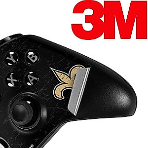 Skinit Decal Gaming Skin compatible with Xbox One Elite Controller - Officially Licensed NFL New Orleans Saints Distressed Design