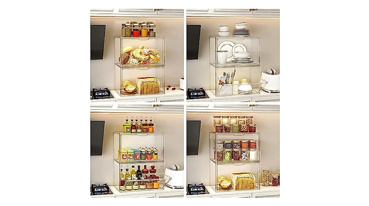 MSHOMELY Large Bread Box - Keep Your Bread Fresh