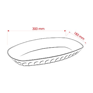 Mintra Home Unbreakable Bowls and Trays (Bold Collection) (Utility Tray 2pk, Dark Orange)