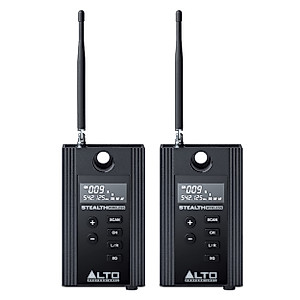 Alto Professional Expansion Pack for Stealth Wireless MKII - Single Channel UHF Wireless Receiver for Active Speakers,black