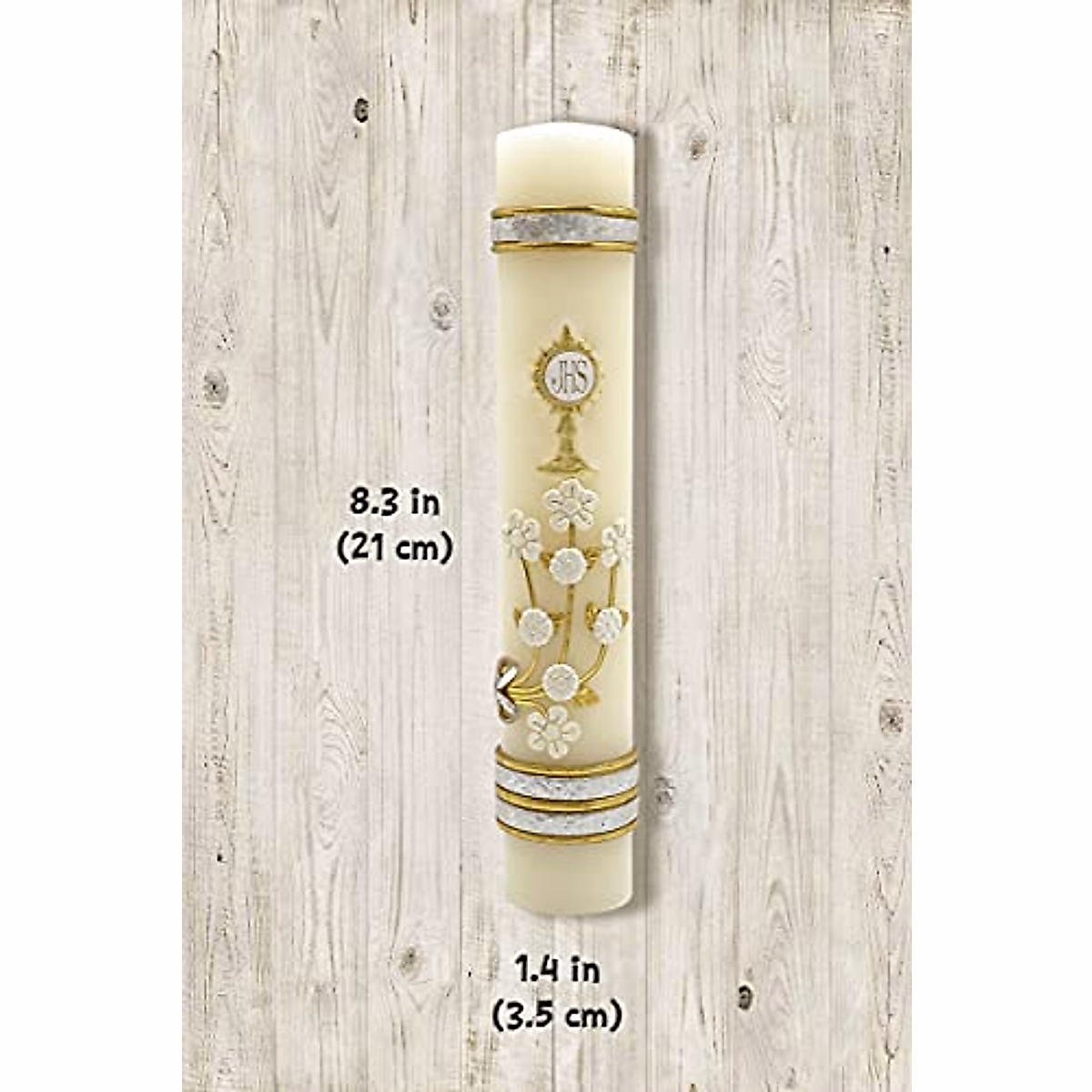 Angelitos de Mexico Candle for First Communion - Cirio para Primera Comunion