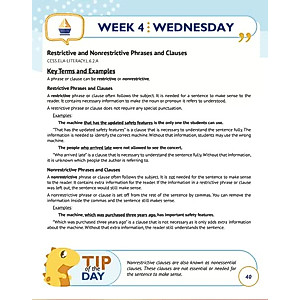 6th Grade Common Core ELA (English Language Arts): Daily Practice Workbook | 300+ Practice Questions and Video Explanations | Common Core State ... Standards Aligned (NGSS) ELA Workbooks)