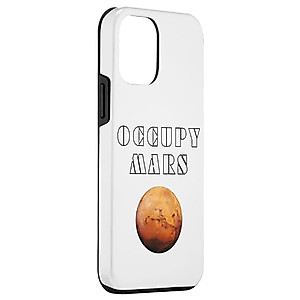 iPhone 12 mini Occupy Mars I'd Go Colonize Mars Space Explorer Astronomy Case