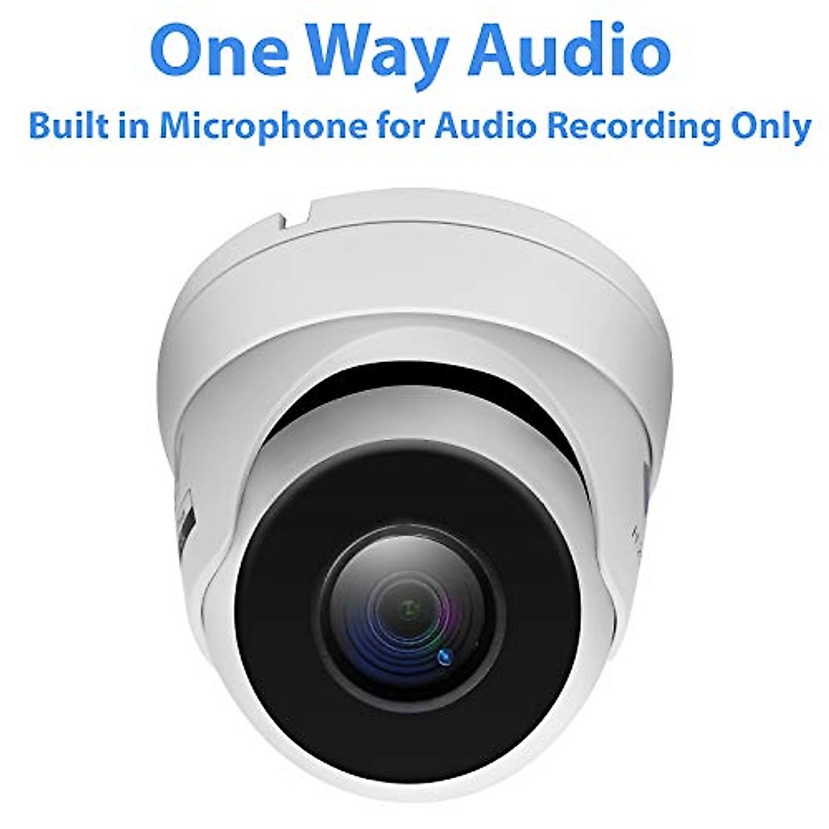 GW 8 Channel 4K NVR 8MP 4K AI Smart Home Security Camera System, (4) Dome and (4) Bullet Built-in Microphone Audio Recording HD 2160P 4K IP PoE Cameras, Face Recognition/Human/Vehicle Detection