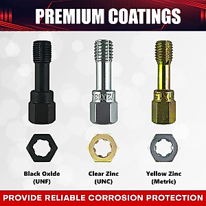 wesleydrill 49PCS Thread Chaser Set, Metric and SAE Thread Restorer Tool with Thread Pitch Gauge, Including 22 Taps, 24 Dies, 3 Thread Files, UNF & UNC Size