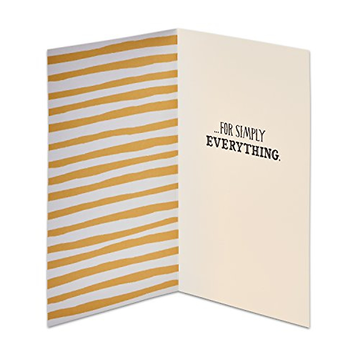 American Greetings Thank You Card (A Simple Thank You)