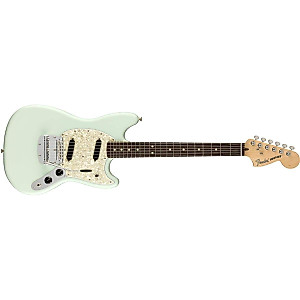 Fender American Performer Mustang - Satin Sonic Blue with Rosewood Fingerboard