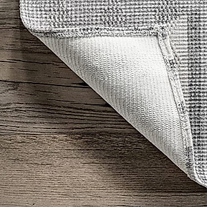 nuLOOM Azzie Modern Zig Zag Machine Washable Area Rug, 8x10, Beige