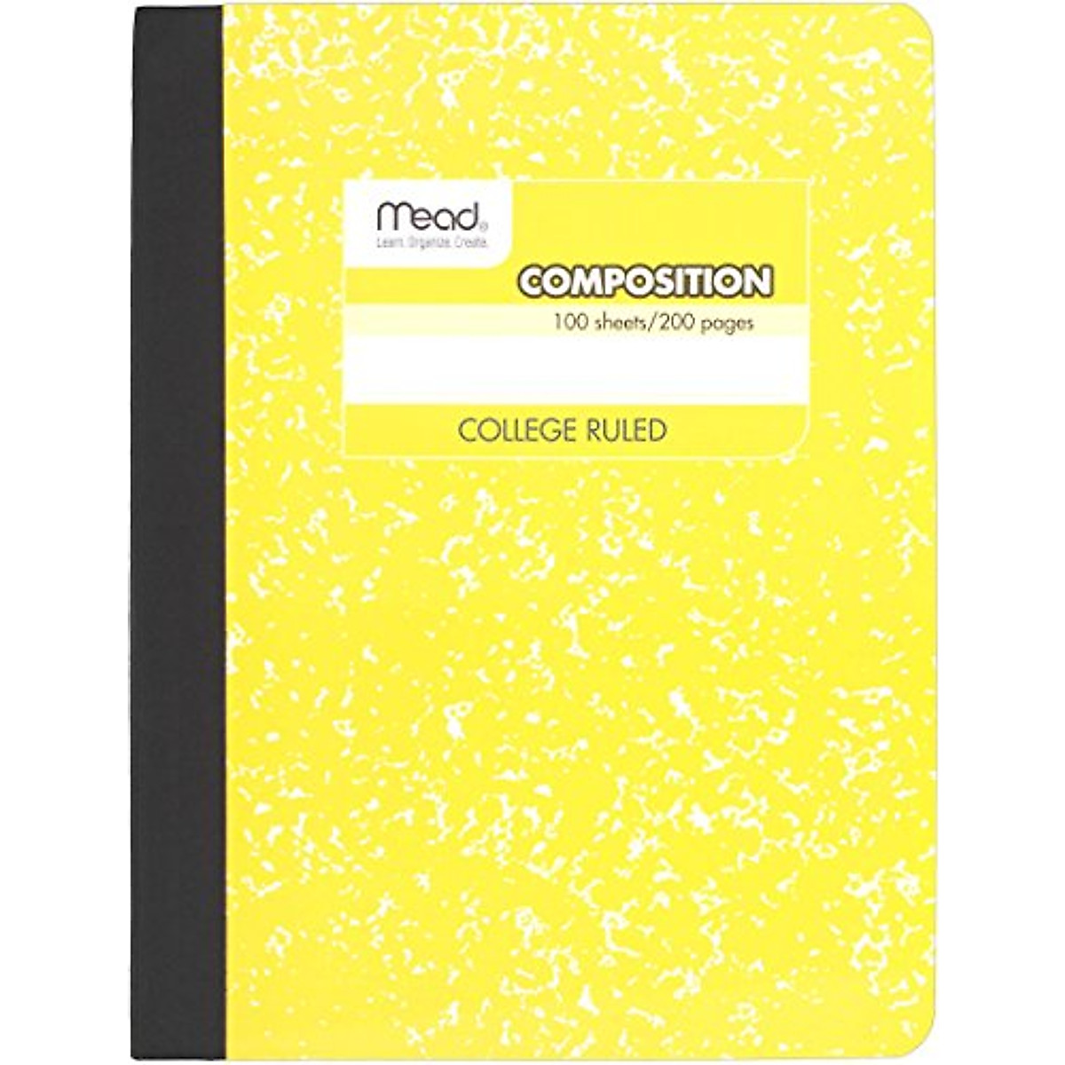 Mead Composition Book, 6 Pack of Cute Notebooks, College Ruled paper, Hard Cover 100 sheets (200 Pages) , Pastel Color Notebook,