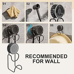 Luxury Washbasin Hook, Swivel Suction Cup Hooks, Powerful Vacuum Suction Cup Hooks, Heavy Duty Washbasin Hook for Kitchen Bathroom Shower Wall, Removable and Reusable for Bags Coat (White)