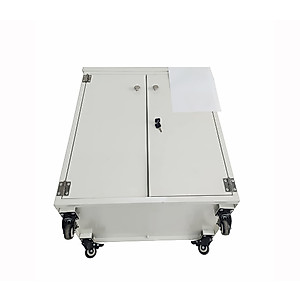 Steel Cabinet Portable Sink Self Contained Hand Wash Station Mobile Sink Water Fountain Water Supply 110V/12V Powered Built-in Pump Water Jugs NOT Included 24 X 18 X 30" Cabinet Size 10094-NPF