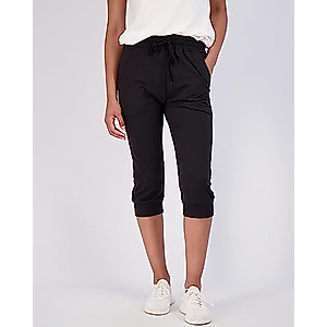 3 Pack: Womens Soft Capri Jogger Women Running Bottoms Capris Running Sports Yoga Lounge Active Ladies Warm Sweatpants Joggers Pants Casual Athletic Pockets Summer Yoga Cropped Cuffed - Set 5, M