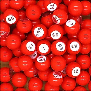 Tapp Collections Raffle Balls Number Set (1-100)