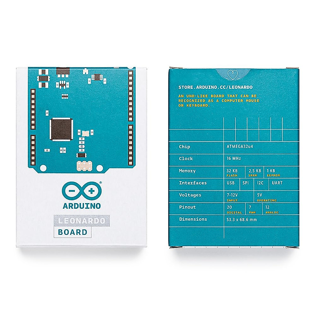 Arduino Leonardo with Headers [A000057]