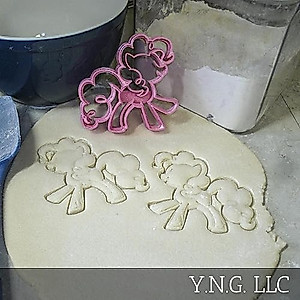 INSPIRED BY PINKIE PIE MY LITTLE PONY CARTOON COOKIE CUTTER MADE IN USA PR437