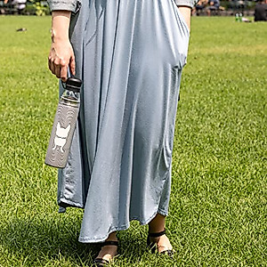 French Bull French Twist Vacuum Insulated Water Bottle - 25 Oz Stainless Steel Water Bottle with Leak Proof Lid - Doubles as a Drinking Cup, Reusable, BPA Free, Sweatproof for Everyday Use – Ziggy