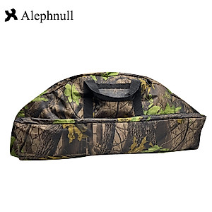 Alephnull Compound Bow Case with Arrow Pocket Soft Bow Bag (Oak, Diemension: 36.5“x16.9)