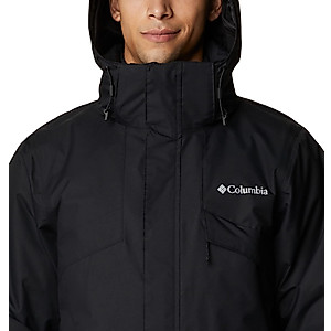 Columbia Men's Bugaboo II Fleece Interchange Jacket, Black, Large Tall