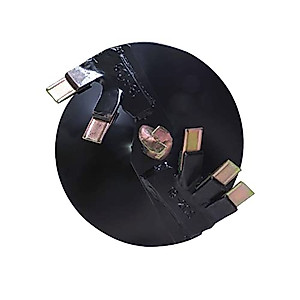 Titan Attachments Auger Bit 18" x 48" Steel 3" Boring Head 2" Hex Connectivity