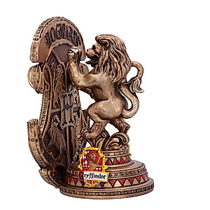 Nemesis Now Officially Licensed Harry Potter Gryffindor Bookend 20cm, Resin, Gold