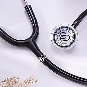Personalized Stethoscope Name Tag Customized Iittman Stethoscope Charms Stethoscope ID Tag-Nurses Week/Graduation Gift for Nurse, Doctor, Medical Assistant (Style 7)