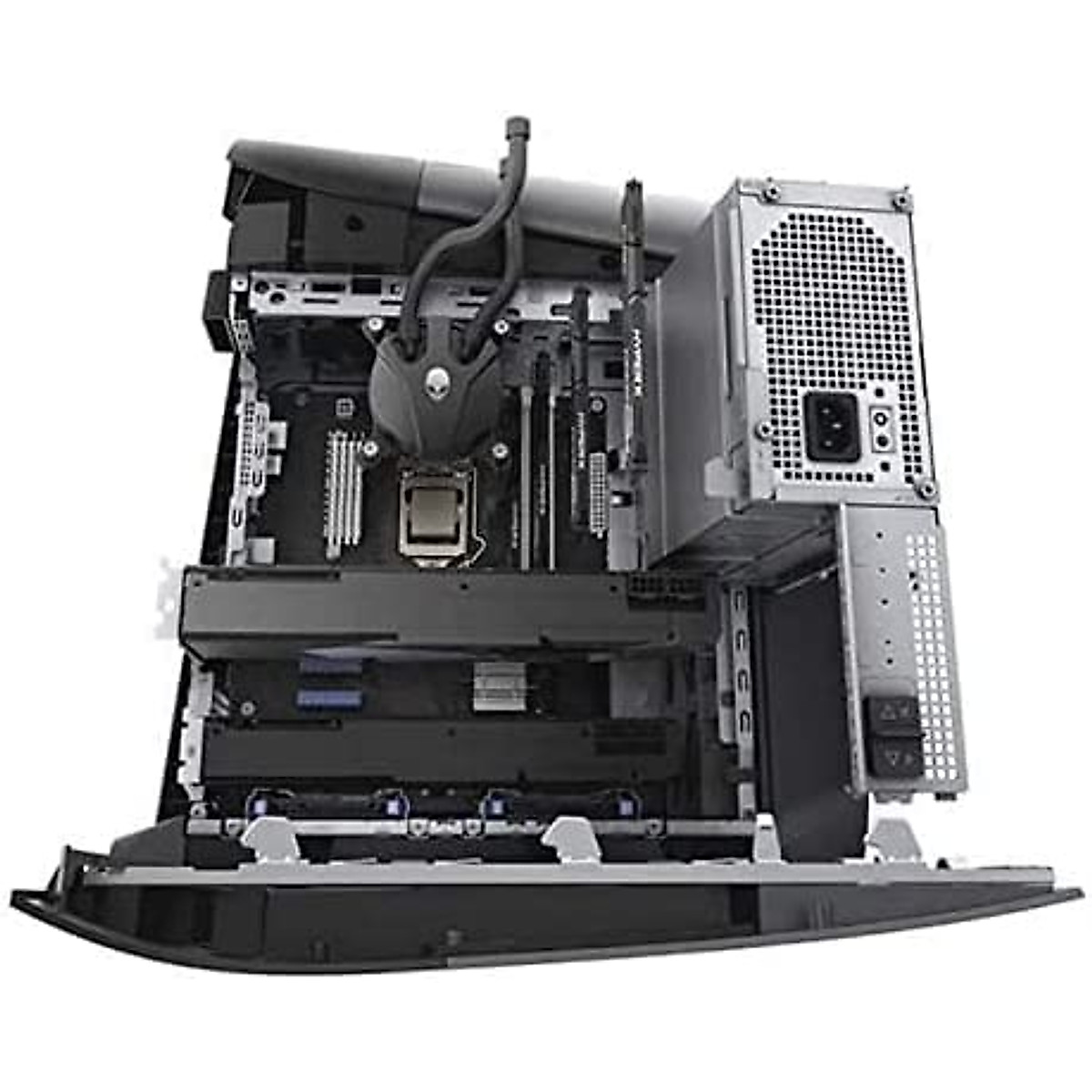 SHOXLAB Support DellAlienware【RTX3080】 Aurora R12 Gaming Desktop PC, 11th Gen i7-11700F(up to 4.9GHz TurboBoost), RTX 3080 10GB Graphics Card, 64GB RAM, 1TB SSD + 2TB HDD, WiFi, Bluetooth, Win10,