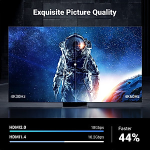 UGREEN 4K Micro HDMI to HDMI Cable 3.3FT, Aluminum Shell Braided 18Gbps 4K 60Hz HDR 3D ARC Compatible with GoPro Hero 7 6 5 Raspberry Pi 5 Portable Monitor Camera Nikon Yoga 3 Pro