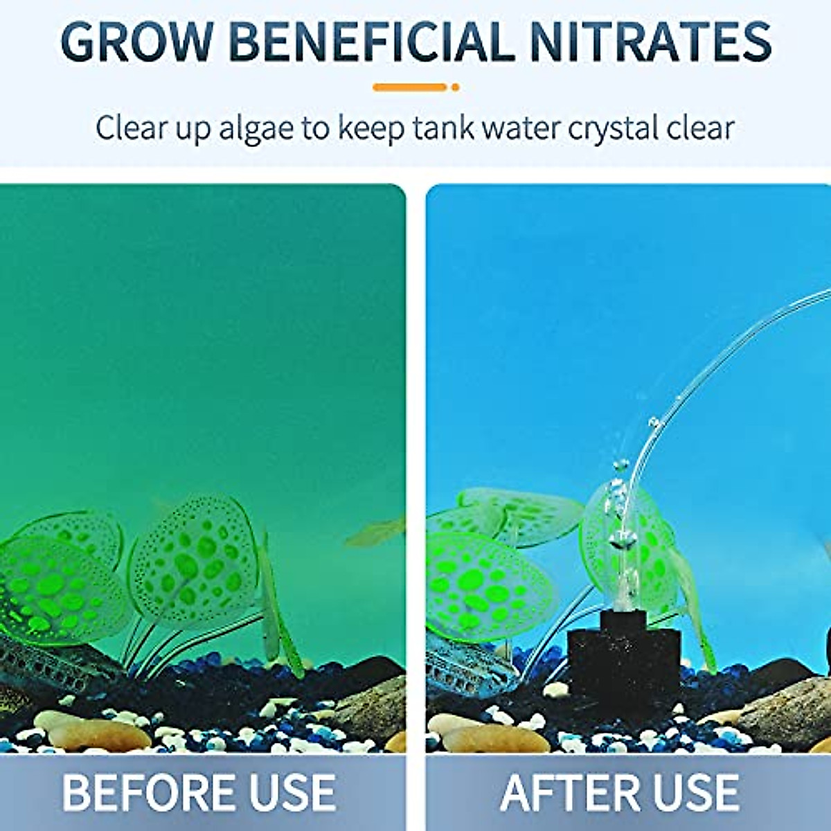 Pawfly Aquarium Nano Bio Sponge Filter Quiet Fry Betta Shrimp Foam Filter Kit with Airline Tubing for Small Fish Tank up to 3 Gallon