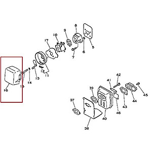 OEM Genuine Echo 13031042030 Air Filter For GT-2100 SRM-1500 SRM-1500A + (Free Two e-Books)