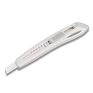 NexLand UK1 Utility Knife Retractable 9mm Ceramic Blade Ultra-Sharp Non-metallic 6pcs