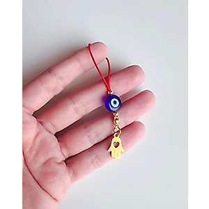 Cellphone Strap Hanging, Protection Lanyard Phone, Cell Phone Accessories, Evil Eye Phone Chain, Cellphone Charm, Evil Eye Phone Charm, Handmade.
