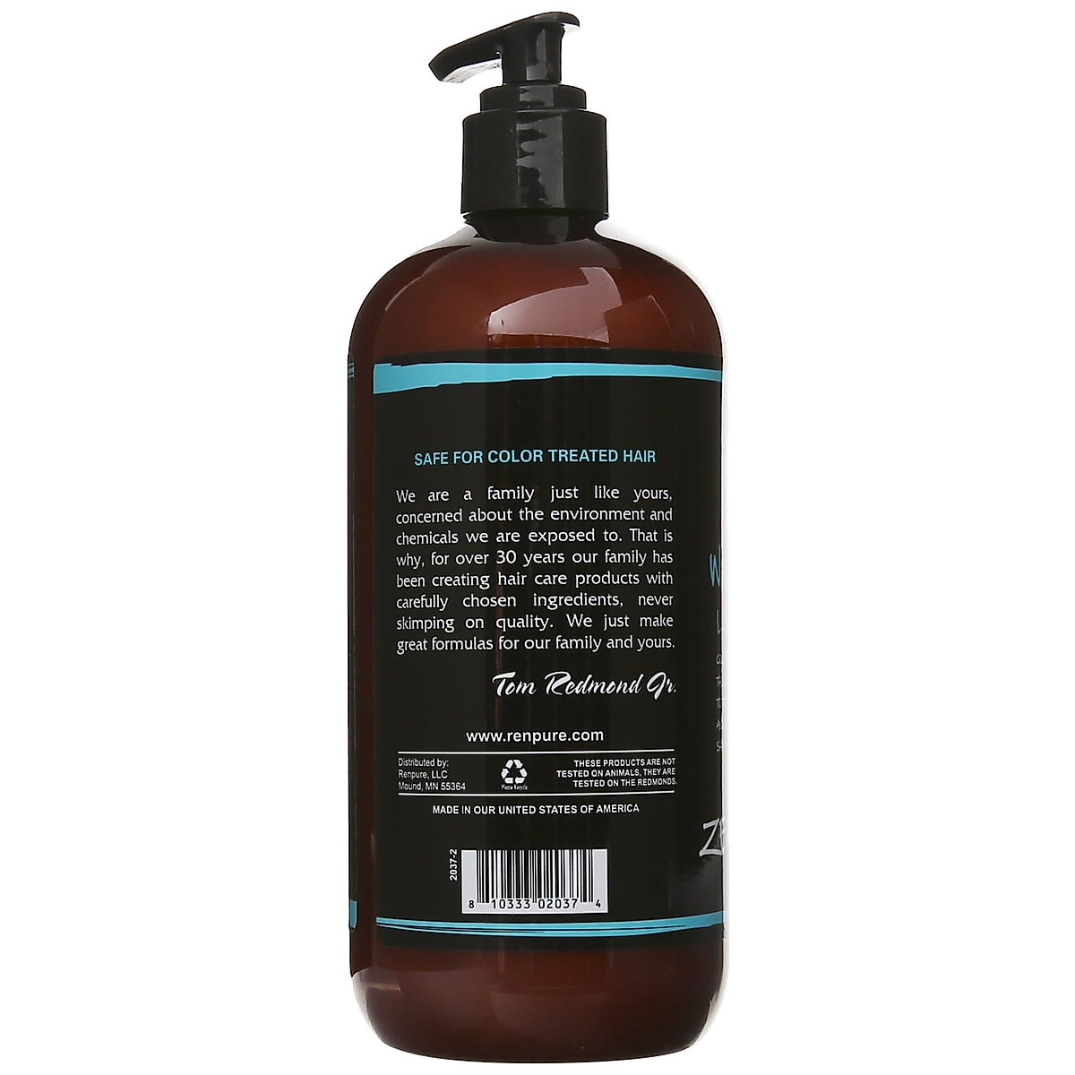 Renpure Coconut Whipped Creme Leave-In Conditioner, 16 oz (Pack of 2)