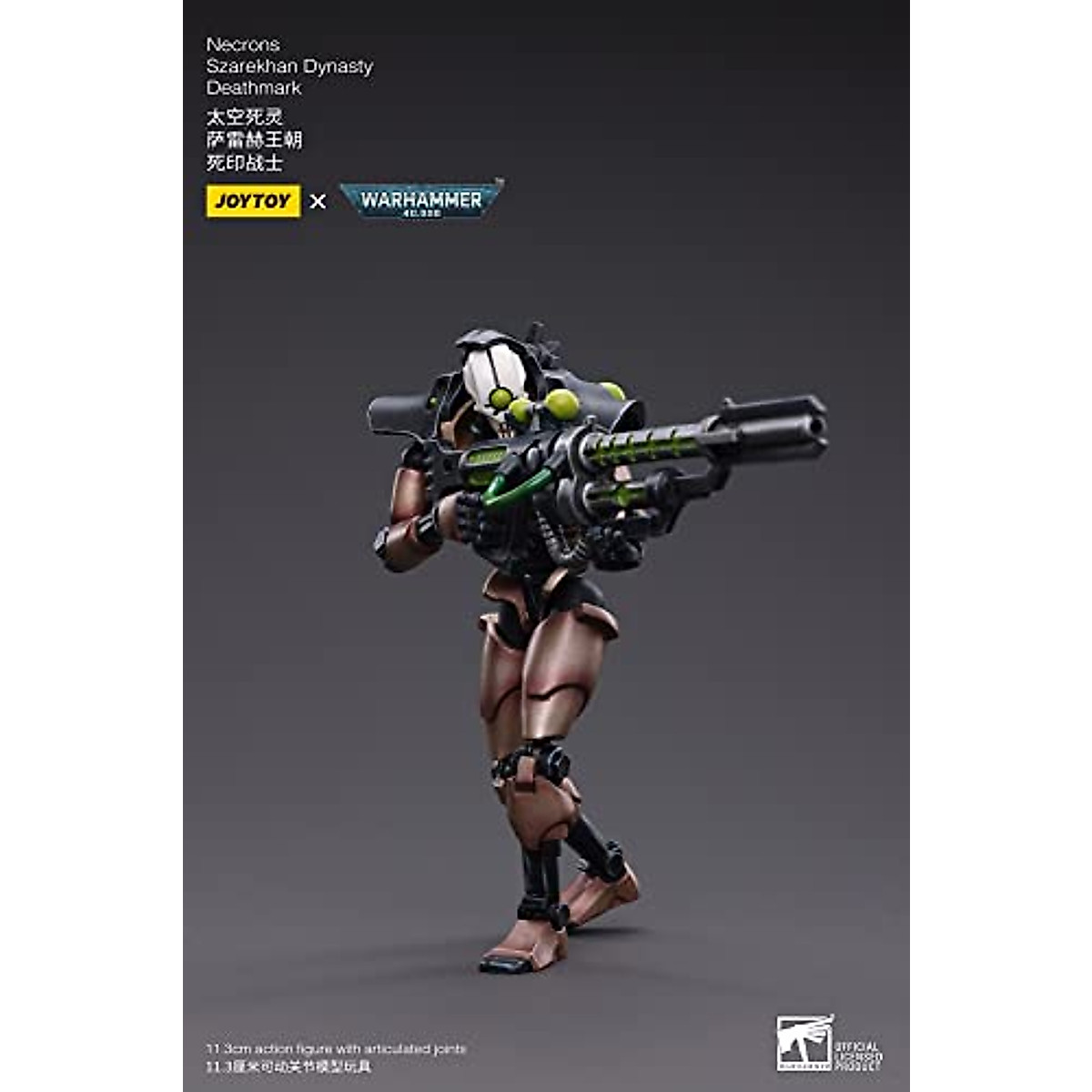 JoyToy Warhammer 40k: Necrons Szarekhan Dynasty Deathmark 1:18 Scale Action Figure