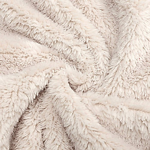 Baby Boys Girls One Piece Romper Cute Cartoon Bear Pattern Snowsuit Warm Winter Fleece Hooded Jumpsuit for 0-3 Month Baby Beige