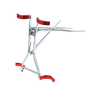 Multifunctional Rod Holders for Shore Fishing Foldable Adjustable Fishing Rod Rack Double Pole Bracket Fishing Rod Stand Holder Sea Fishing Tackle Accessory Tool Beach Fishing Rod Holder