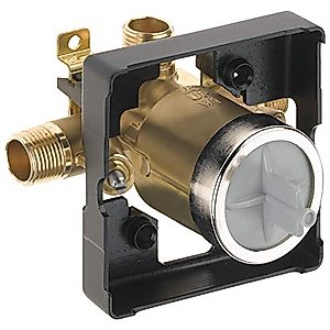 Delta Faucet R10000-UNWSHF MultiChoice Shower Valve Body for Shower Faucet Trim Kits (with Screwdriver Stops)