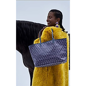 FUMOOD Fashion Shopping Tote Bag, Designer Shoulder Handbags (M,purple)