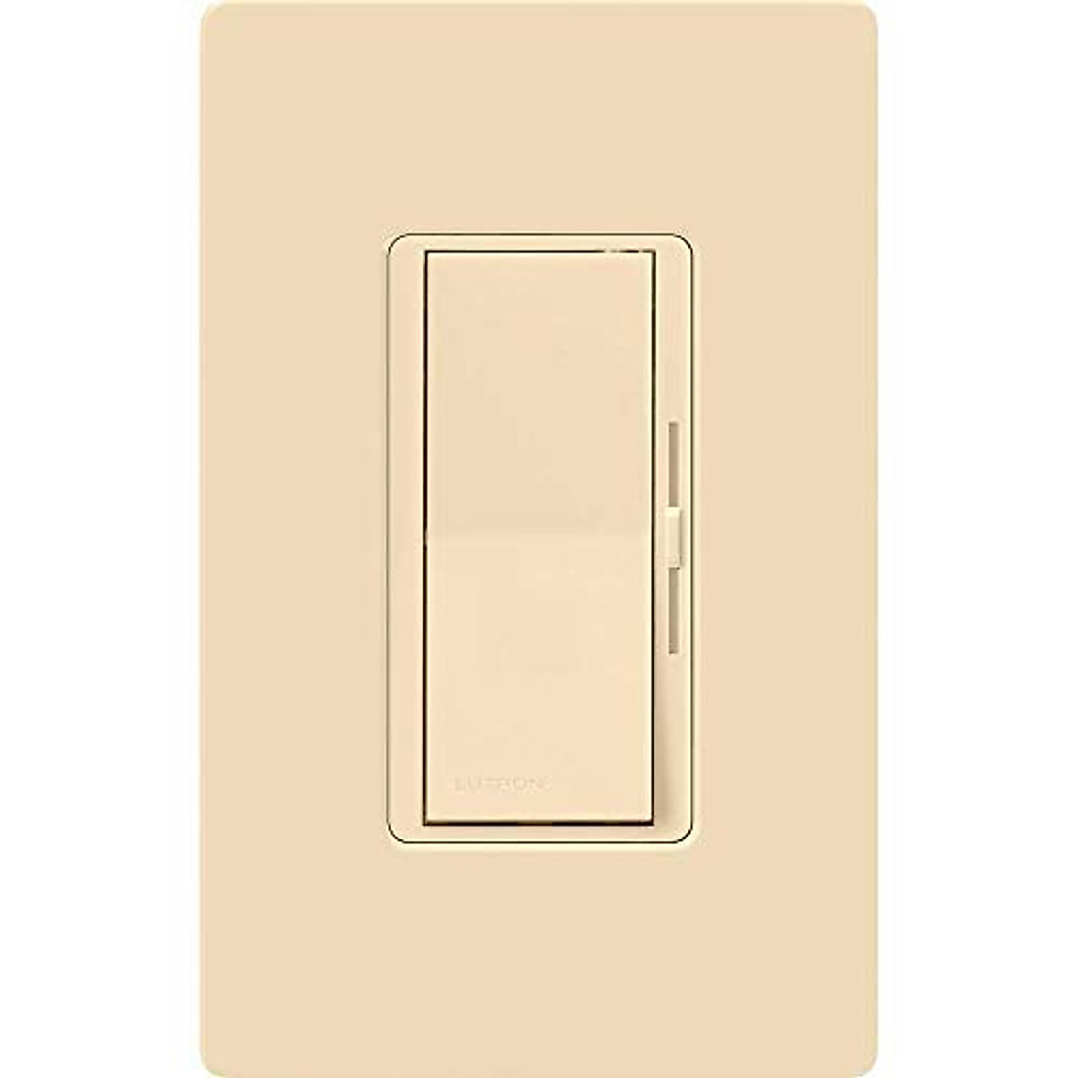 Lutron Diva LED+ Dimmer Switch for Dimmable LED, Halogen and Incandescent Bulbs, 150 Watt, Single-Pole or 3-Way, DVCL-153P-IV, Ivory