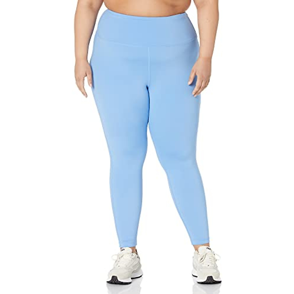 Amazon Essentials Women's Active Sculpt High-Rise Full-Length Legging (Available in Plus Size), French Blue, Small