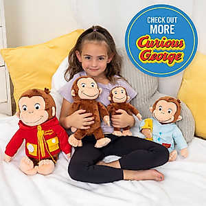KIDS PREFERRED Curious George Learn to Dress Stuffed Animal, 14 in