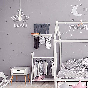 Globe Electric Novogratz x Globe Leo 1 Light, 60770, White Star Pendant