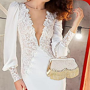 Evening Bag,Rhinestone Purse Sparkly Bag Silver Diamond Purses for Women 2023 Upgrade Evening Party Club Wedding Prom Rhinestone Handbag Hobo Bag Valentines Day Gifts for Her Wife