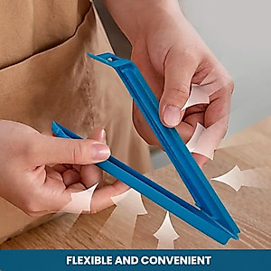 Fresh Finest Plastic Chip Clips Bag Sealing Clips for Food and Snack Storage Set of 12 (4.3 Inches)